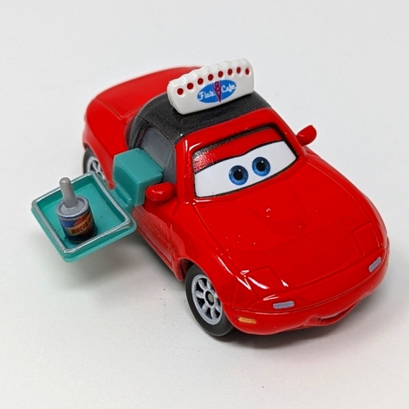 Disney | Toys | Disney Pixar Cars Movie Diecast Waitress Mia | Poshmark